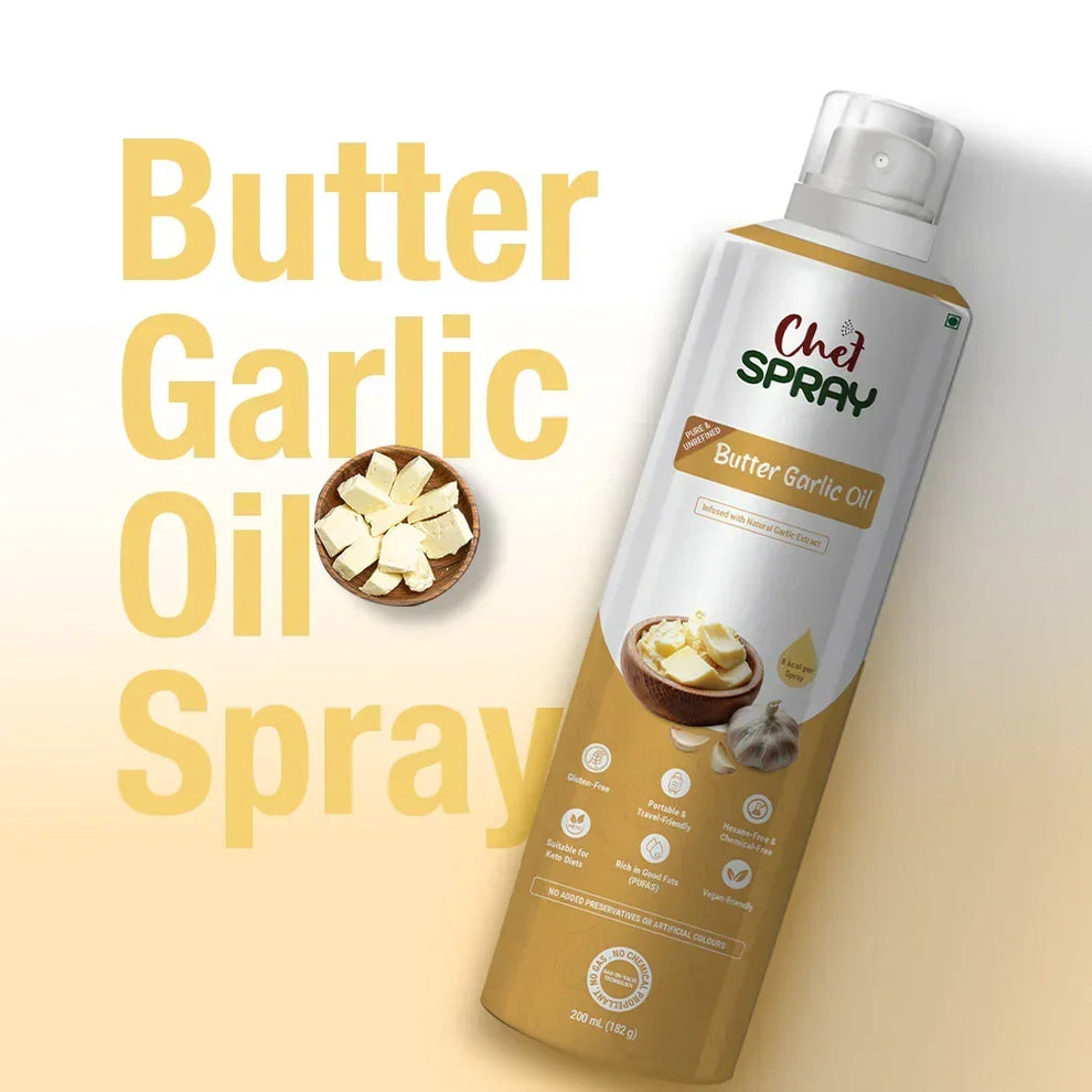 Butter Garlic Oil Spray (200ml) – ChefSPRAY